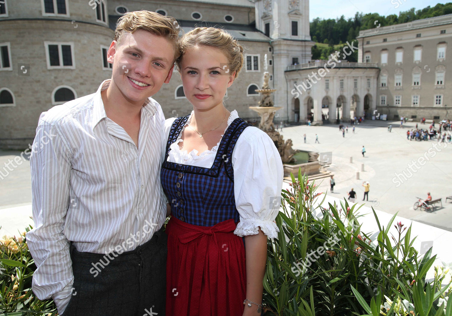 Johannes Nussbaum Eliza Bennett Editorial Stock Photo - Stock Image ...