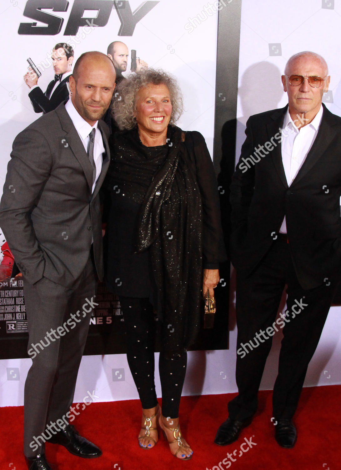 Jason Statham His Mother Father Editorial Stock Photo - Stock Image ...