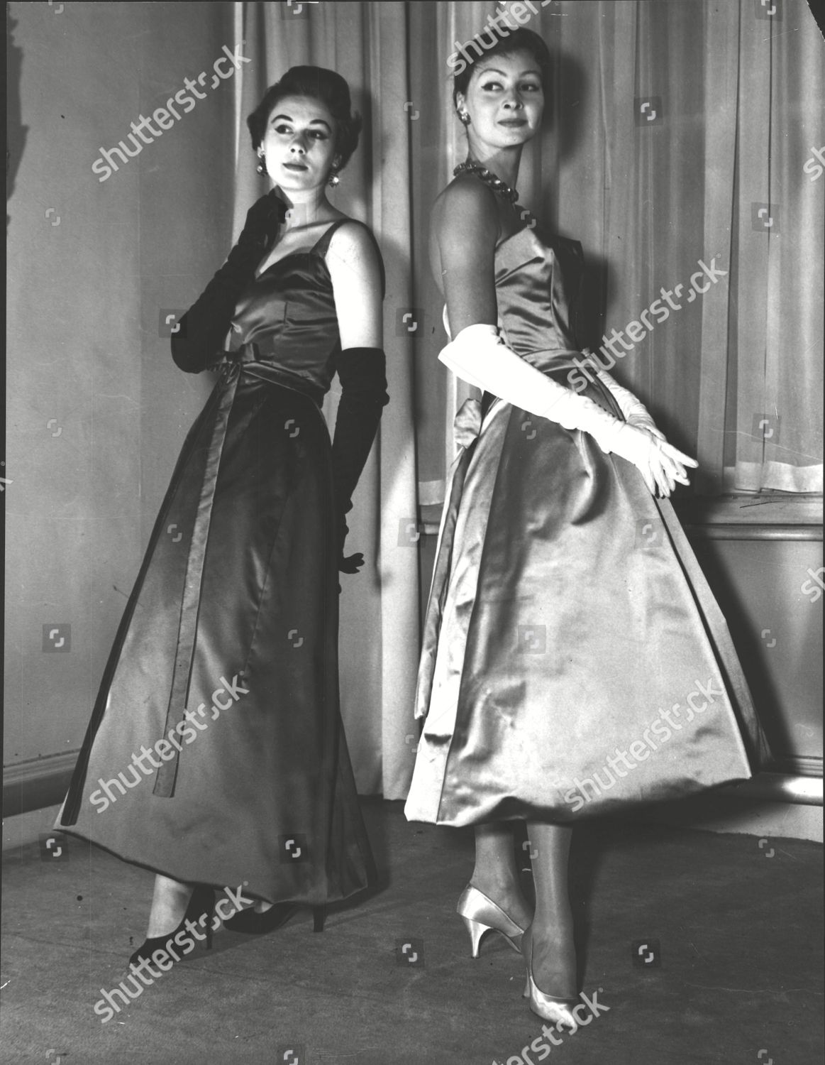 Pat Howden Left Eve Launay Fashion Editorial Stock Photo - Stock Image ...
