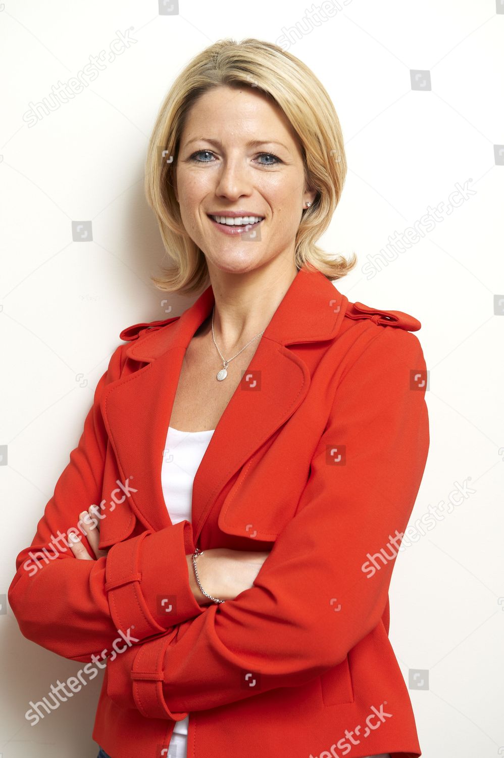 Football Presenter Commentator Jacqui Oatley Photographed Editorial ...