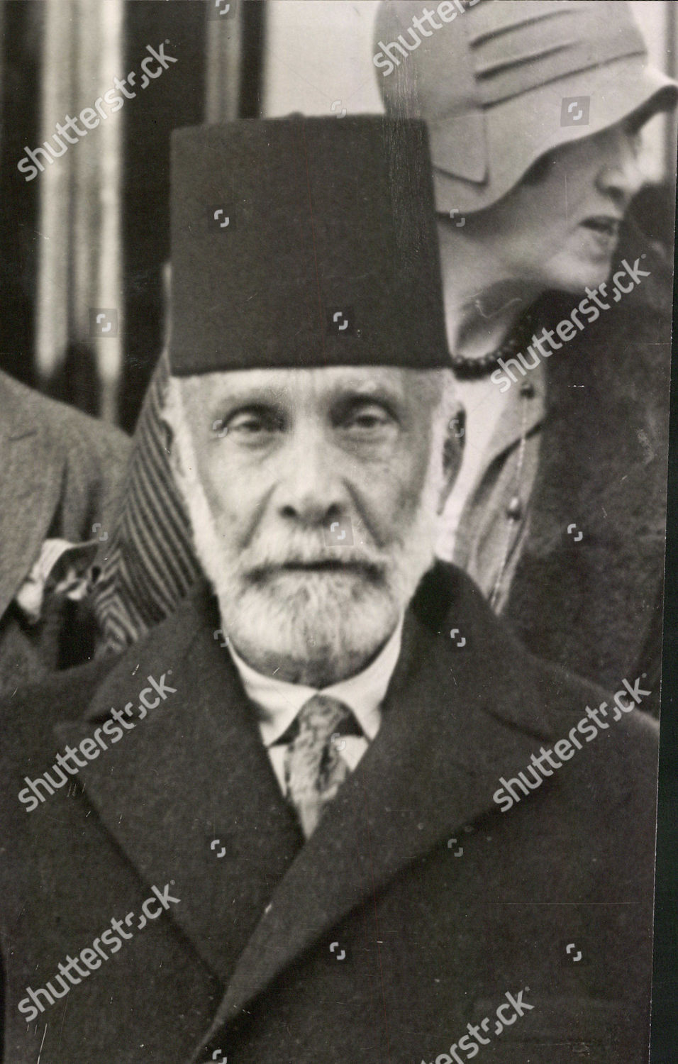 Musa Kazim Pasha Alhusseini Political Leader Editorial Stock Photo ...