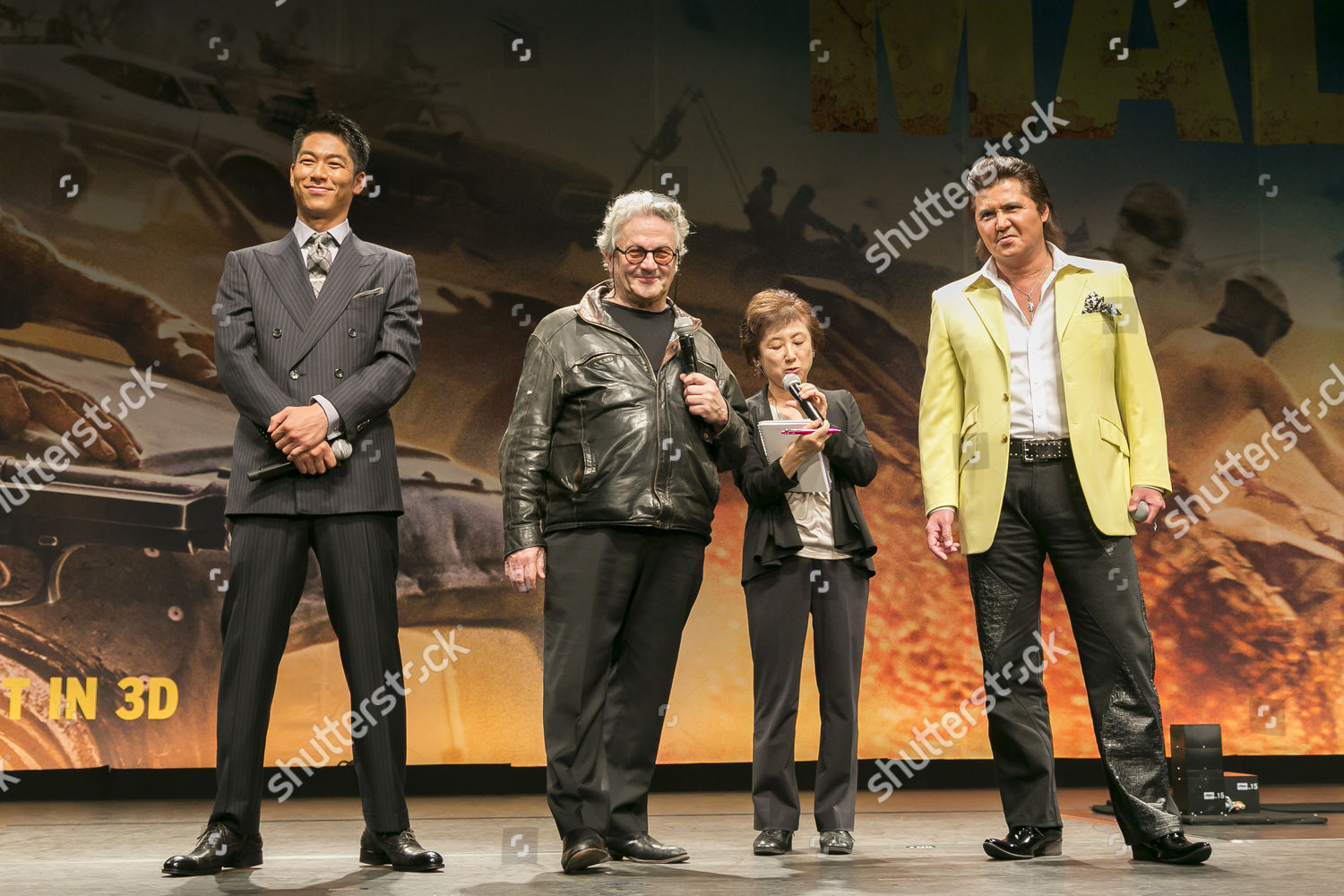 Akira George Miller Andriki Takeuchi Editorial Stock Photo - Stock ...