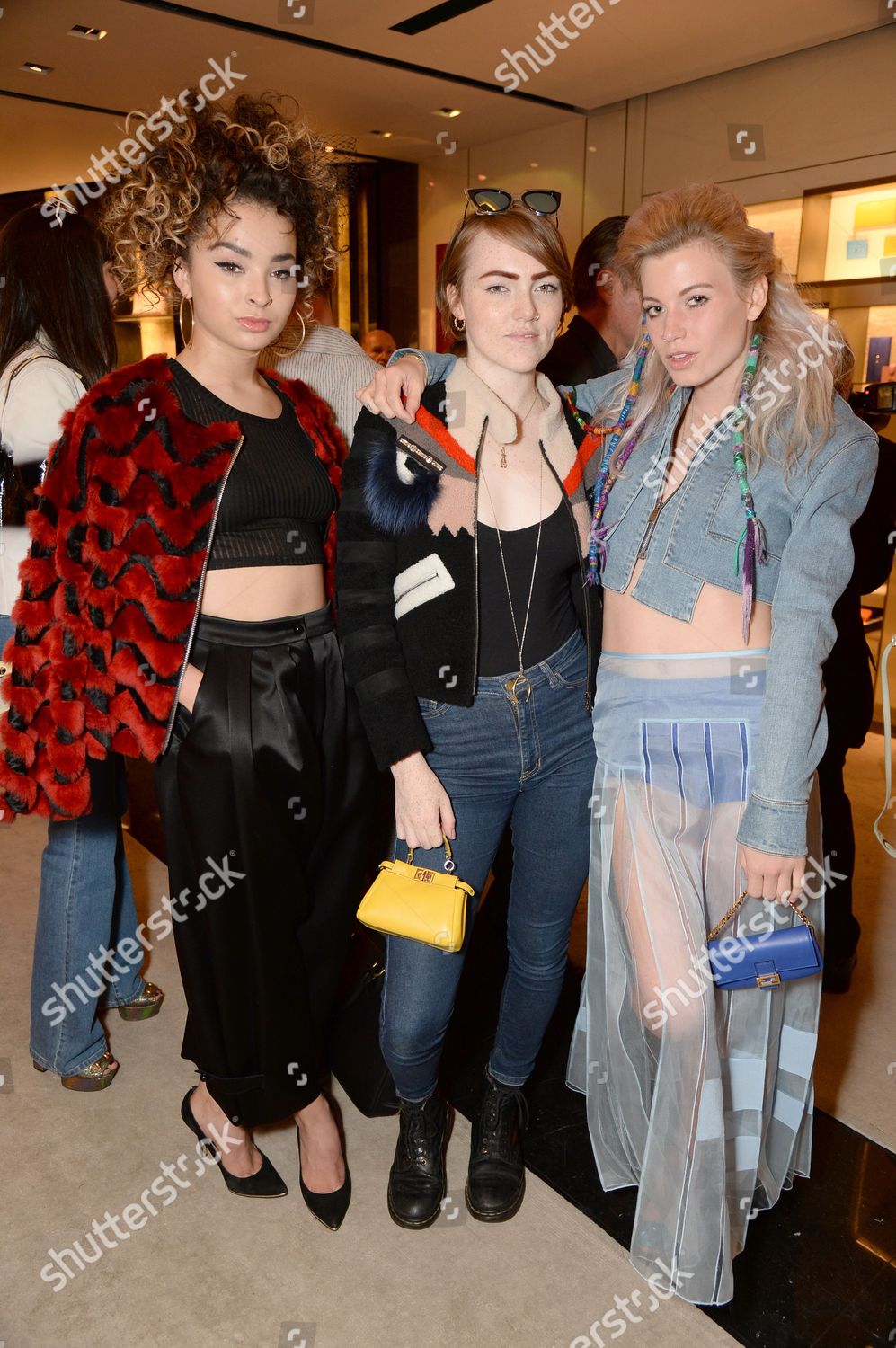Ela Eyre Chloe Howl Anabel Englund Editorial Stock Photo - Stock Image ...