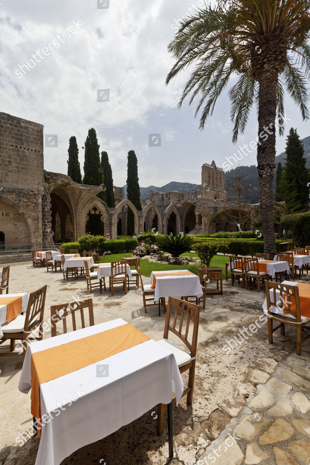 Bellapais Abbey Monastery Kyrenia Nothern Cyprus Editorial Stock Photo ...