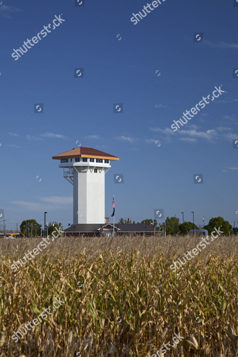 Golden Spike Tower Observation Deck Visitor Editorial Stock Photo ...