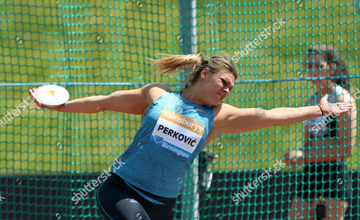 Croatia Sandra Perkovic During Womens Discus Editorial Stock Photo ...
