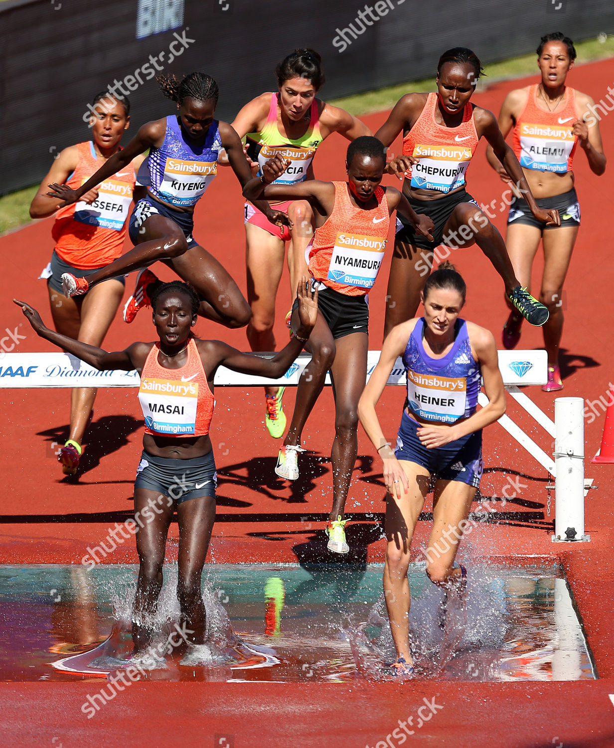 General View Womens 3000m Steeplechase Editorial Stock Photo - Stock ...