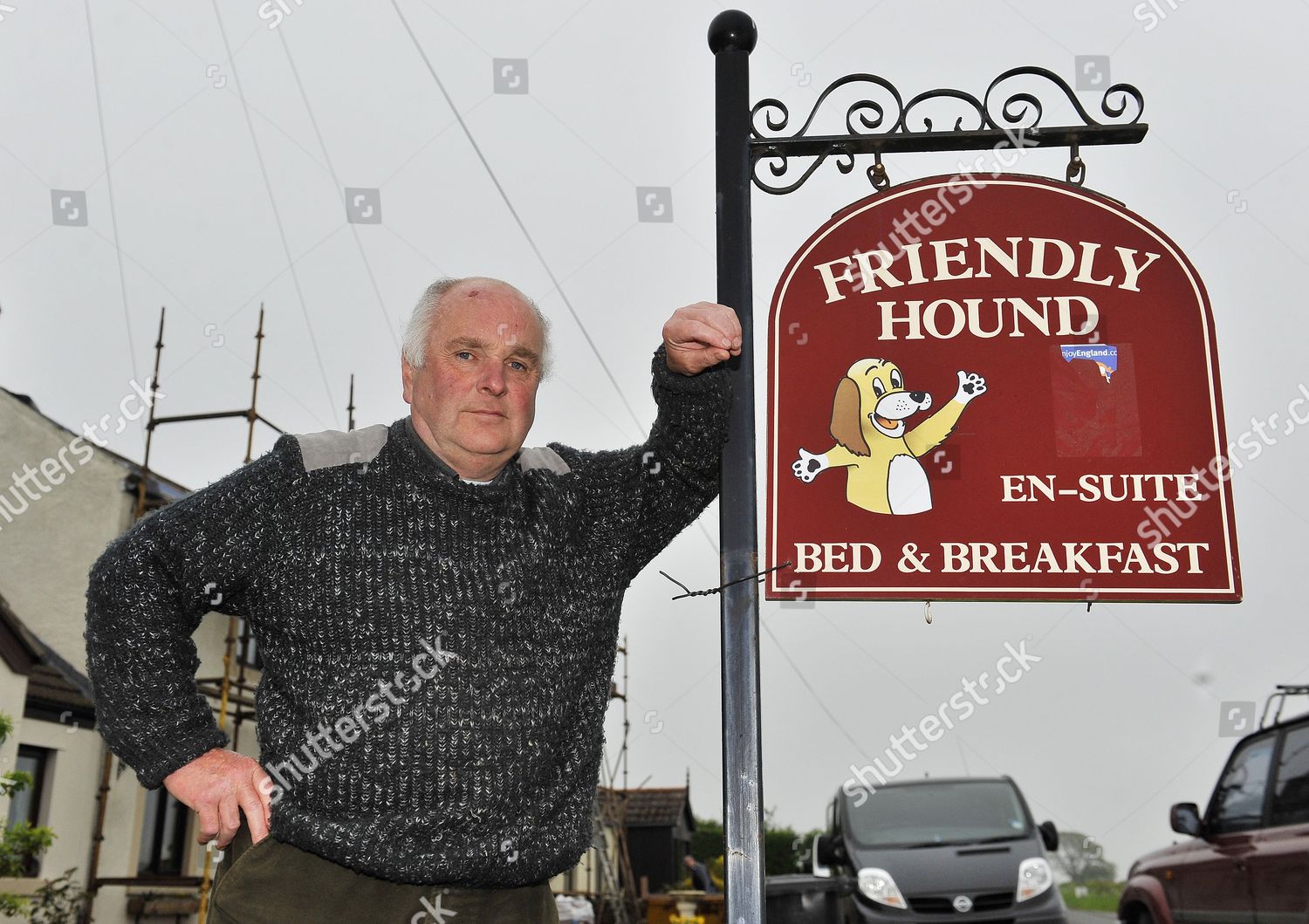 Nick Maycock Owner Friendly Hound Bed Editorial Stock Photo - Stock ...