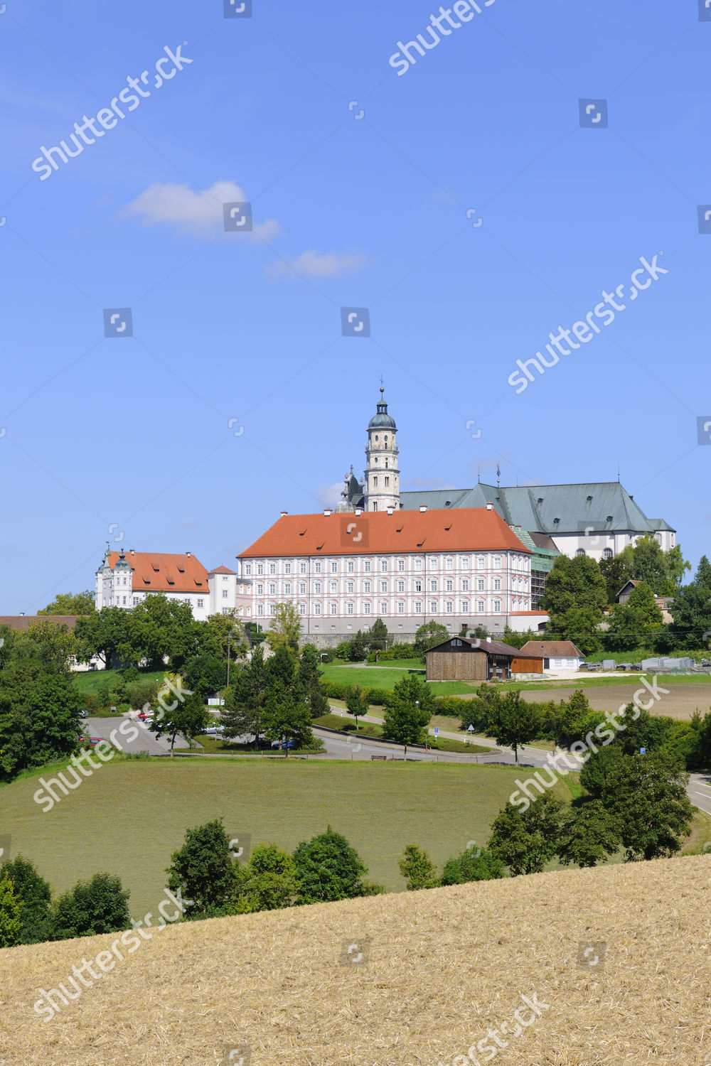 Benedictine Abbey Abtei Neresheim Neresheim Badenwuerttemberg Editorial ...