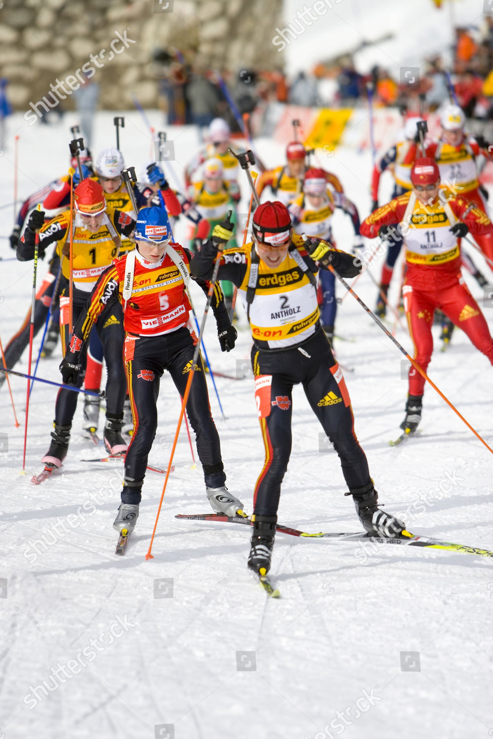 Biathlon World Cup Mass Start Antholz Editorial Stock Photo - Stock ...