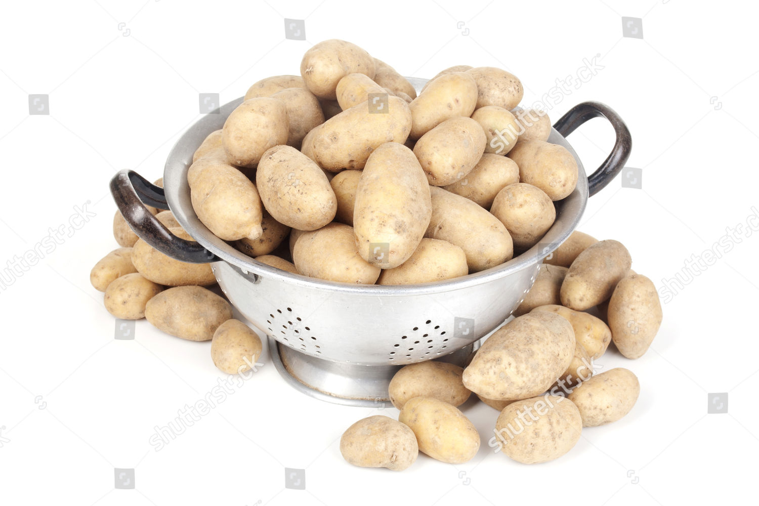 Potatoes Colander Editorial Stock Photo - Stock Image | Shutterstock