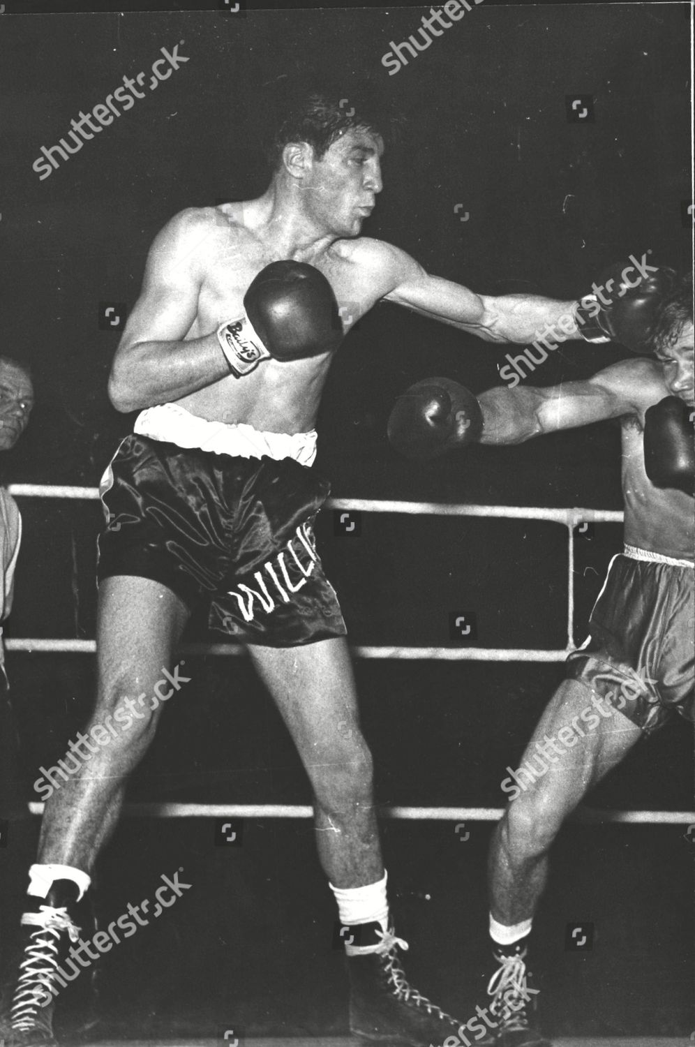 Willie Toweel During His Fight Dave Editorial Stock Photo - Stock Image ...
