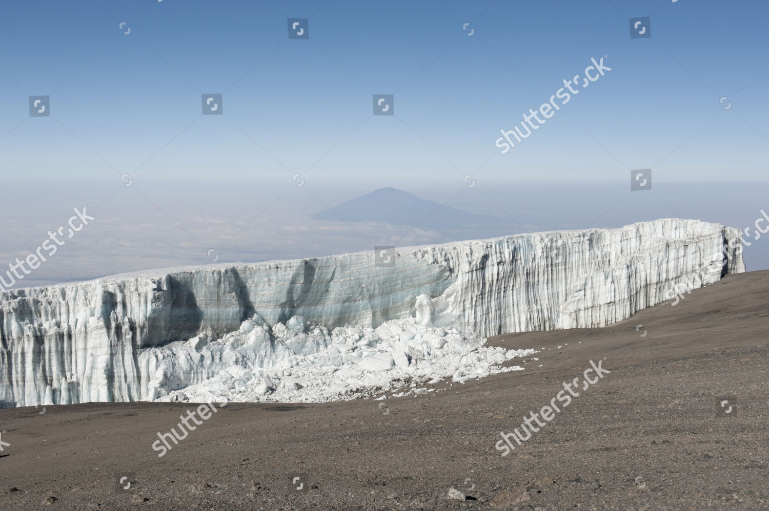 Melting Ice Broken Ice Wall Kersten Editorial Stock Photo - Stock Image ...