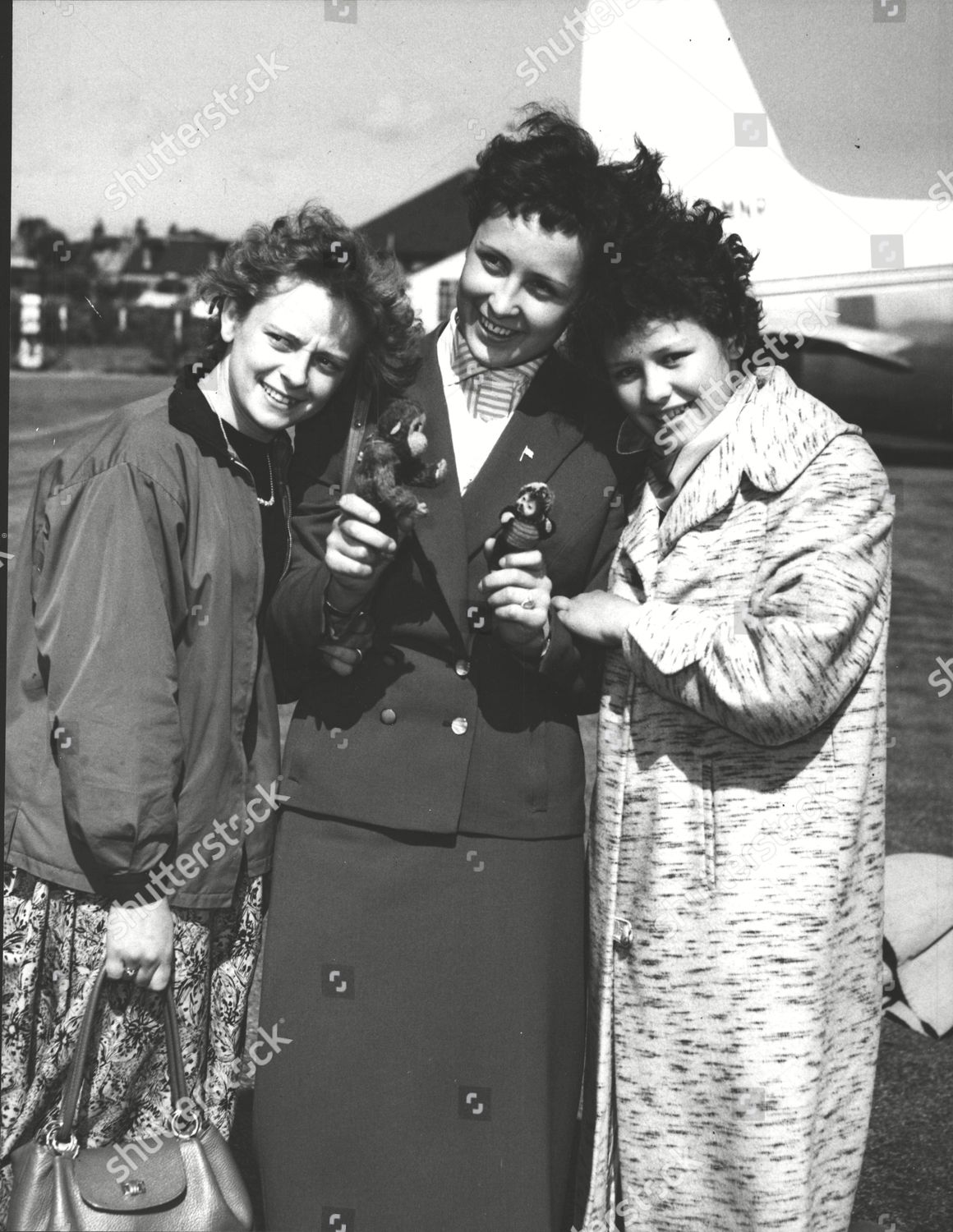 Members Germanys Swimming Team Arrive Dyce Editorial Stock Photo ...