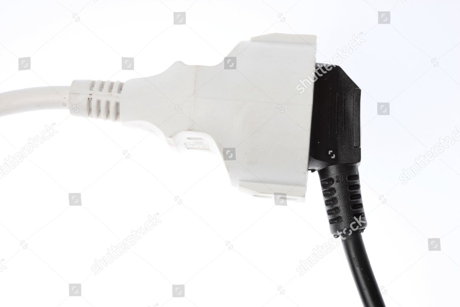 Extension Cord Connection Plug Socket Editorial Stock Photo - Stock ...
