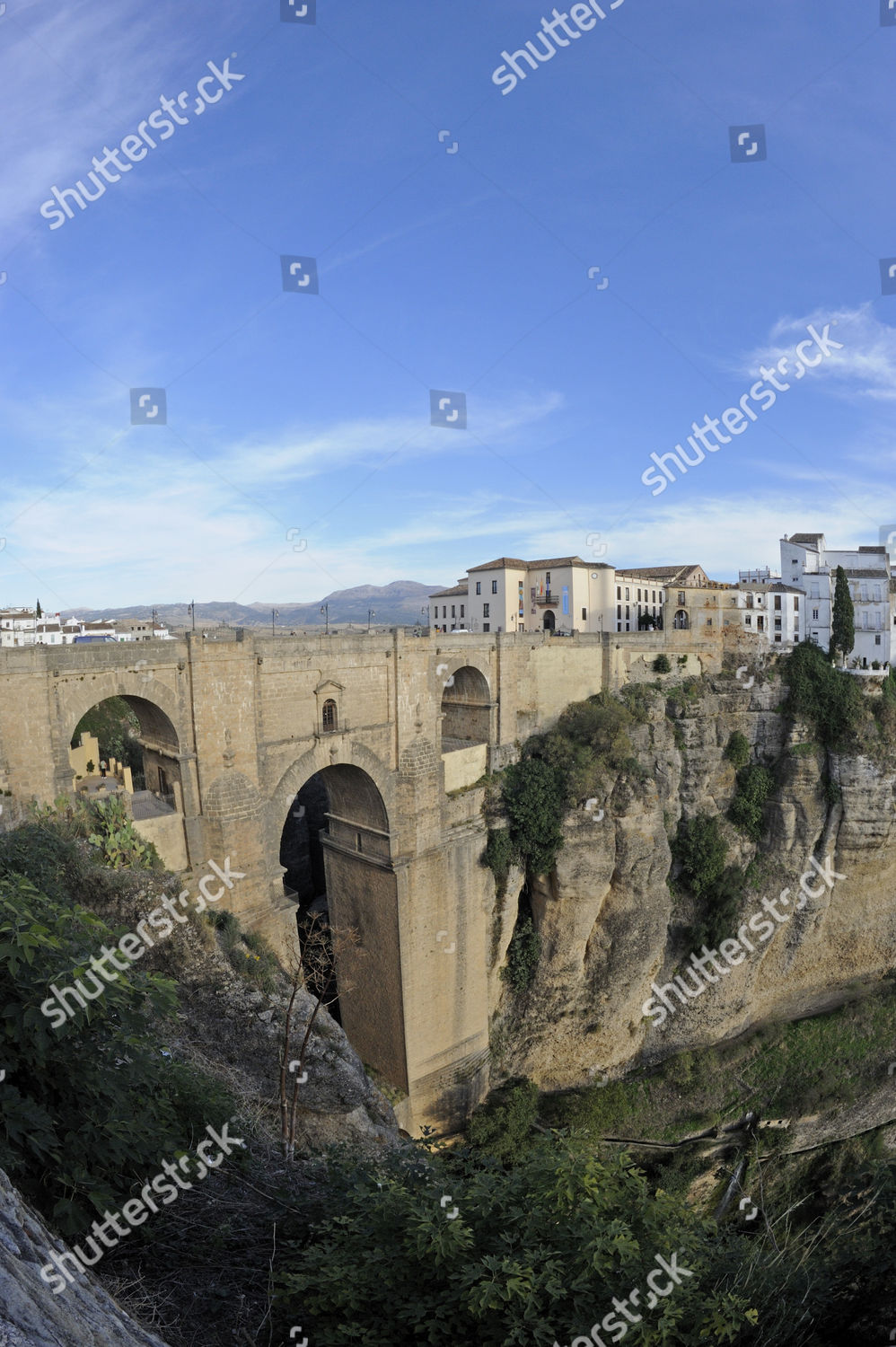 Puente Nuevo New Bridge Ronda Andalusia Editorial Stock Photo - Stock ...