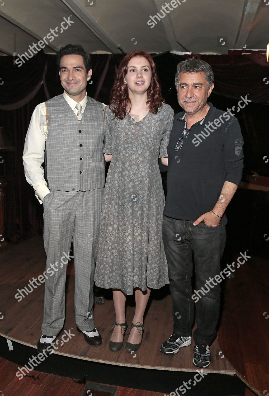 Alfonso Herrera Hannah Murray Film Director Editorial Stock Photo ...
