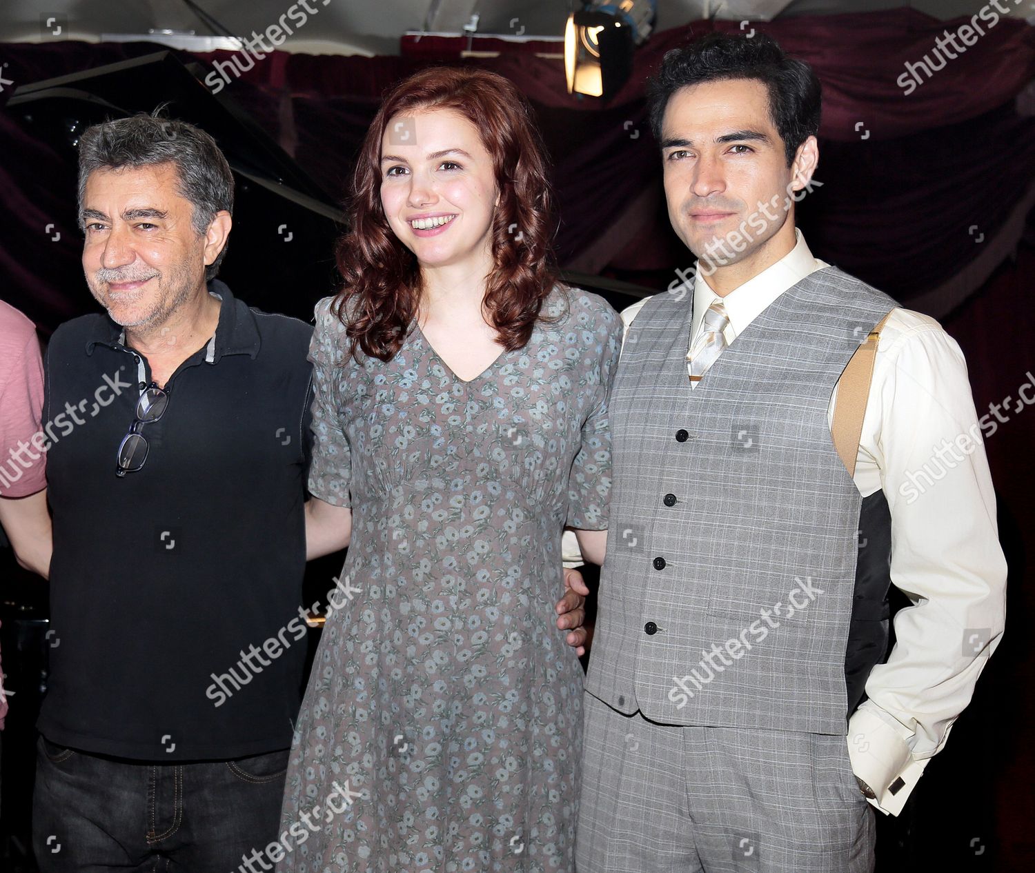 Antonio Chavarrias Hannah Murray Alfonso Herrera Editorial Stock Photo ...