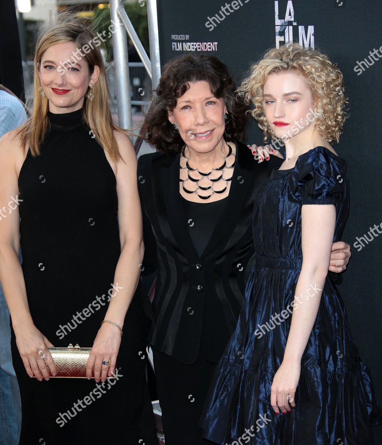 Judy Greer Lily Tomlin Julia Garner Editorial Stock Photo - Stock Image ...