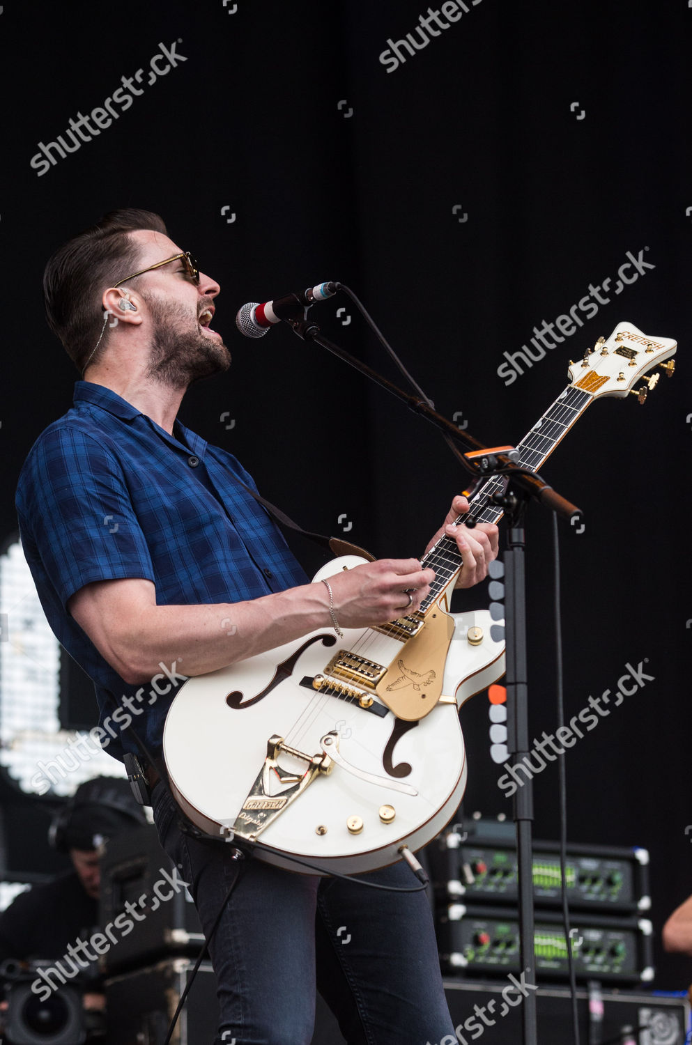 Liam Fray Courteeners Performing On Main Editorial Stock Photo - Stock ...