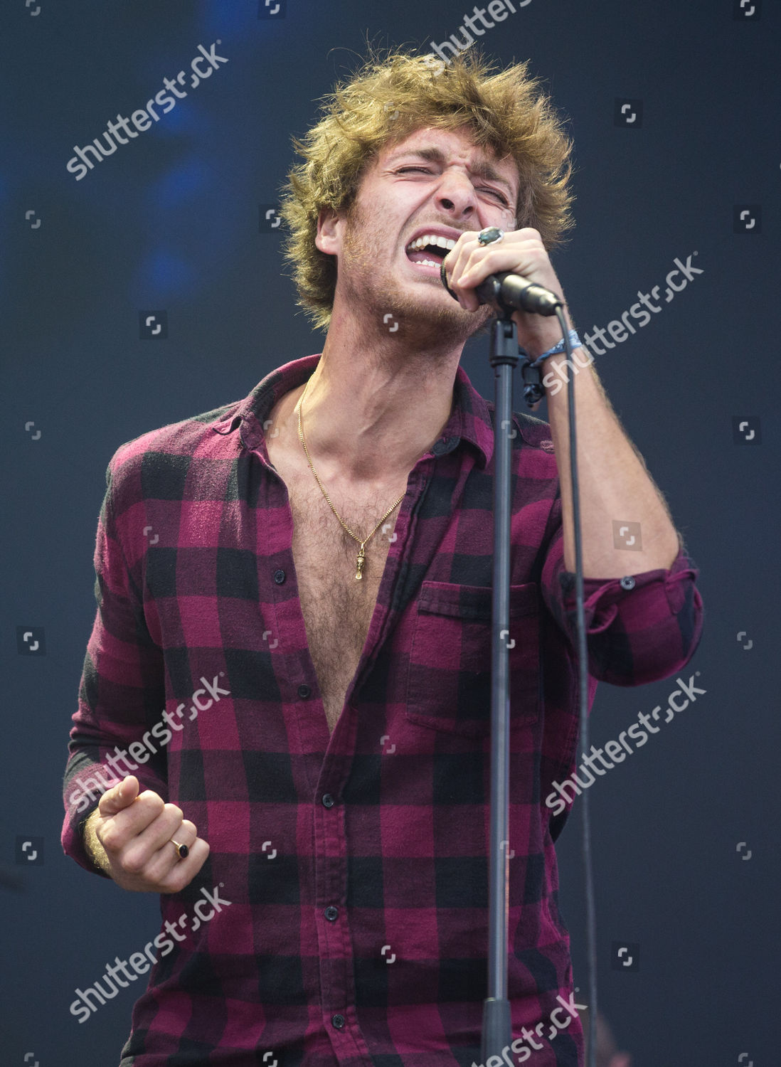 Paolo Nutini Performing On Main Stage Editorial Stock Photo - Stock ...