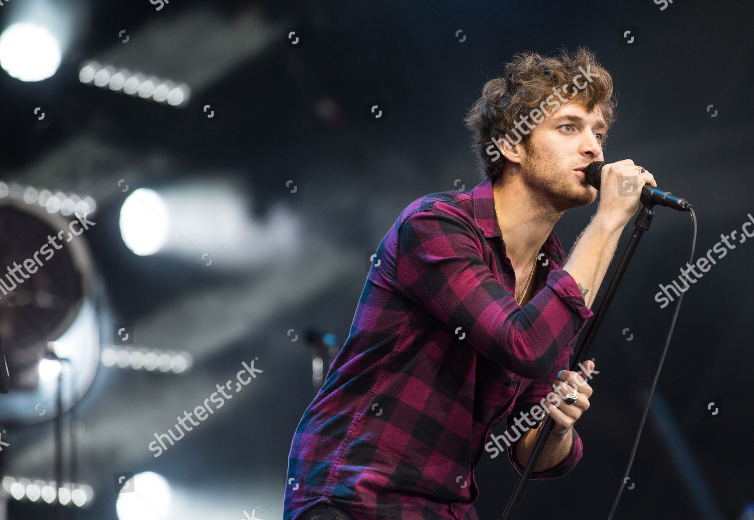Paolo Nutini Performing On Main Stage Editorial Stock Photo - Stock ...