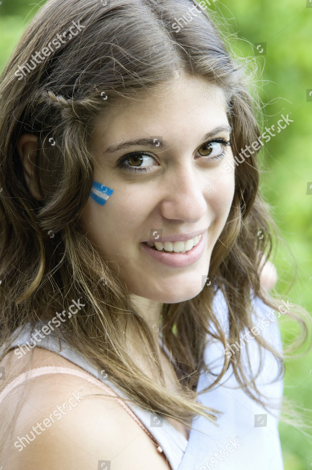 Model Released Portrait Young Argentine Woman Editorial Stock Photo ...