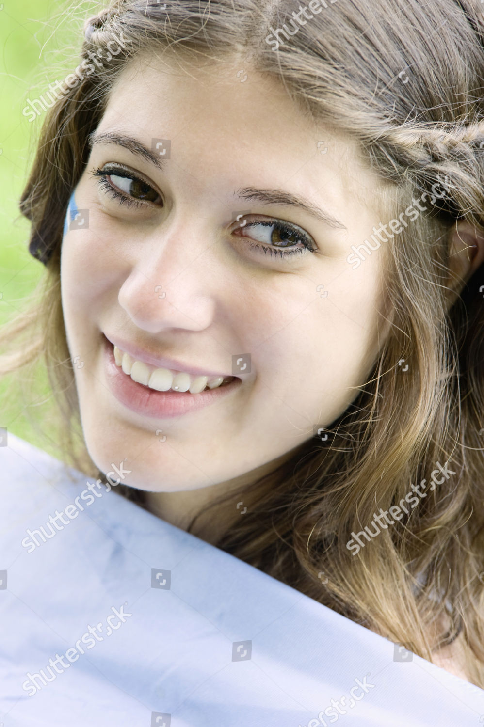 Model Released Portrait Young Argentine Woman Editorial Stock Photo ...