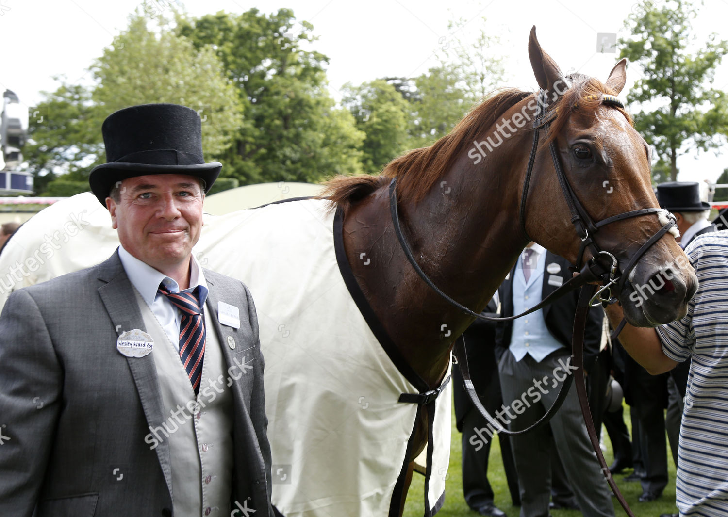 Trainer Wesley Ward Acapulco After Winning Editorial Stock Photo ...