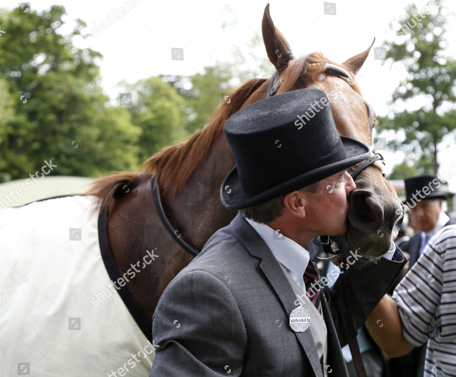 Trainer Wesley Ward Acapulco After Winning Editorial Stock Photo ...