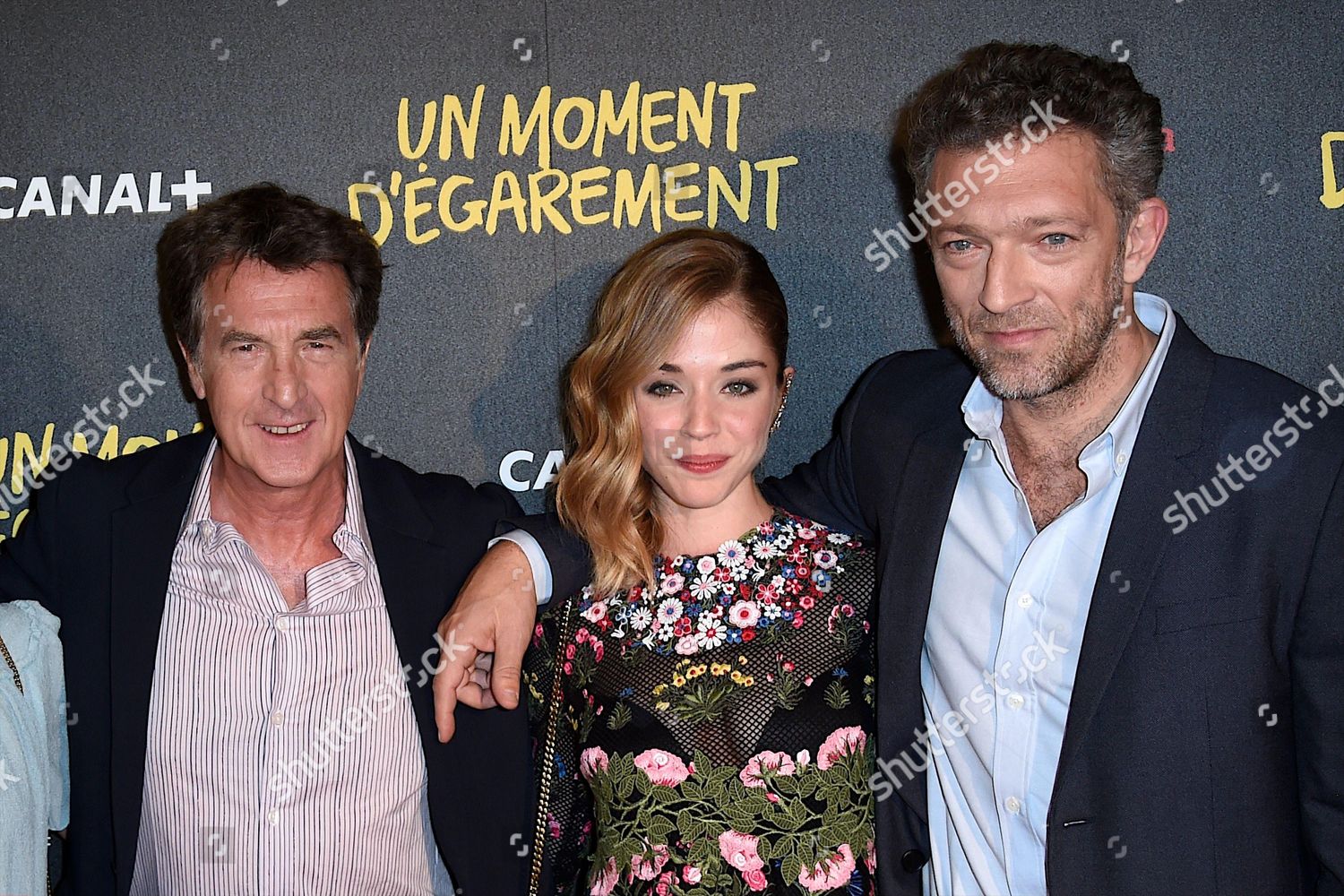 Francois Cluzet Alice Isaaz Vincent Cassel Editorial Stock Photo ...