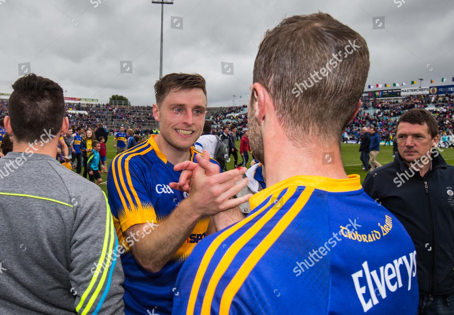Tipperarys Shane Mcgrath Kieran Bergin After Editorial Stock Photo ...