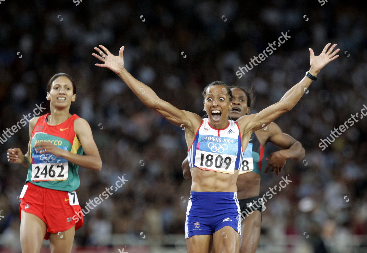 Hasna Benhassi Morocco Kelly Holmes Gb Editorial Stock Photo - Stock ...