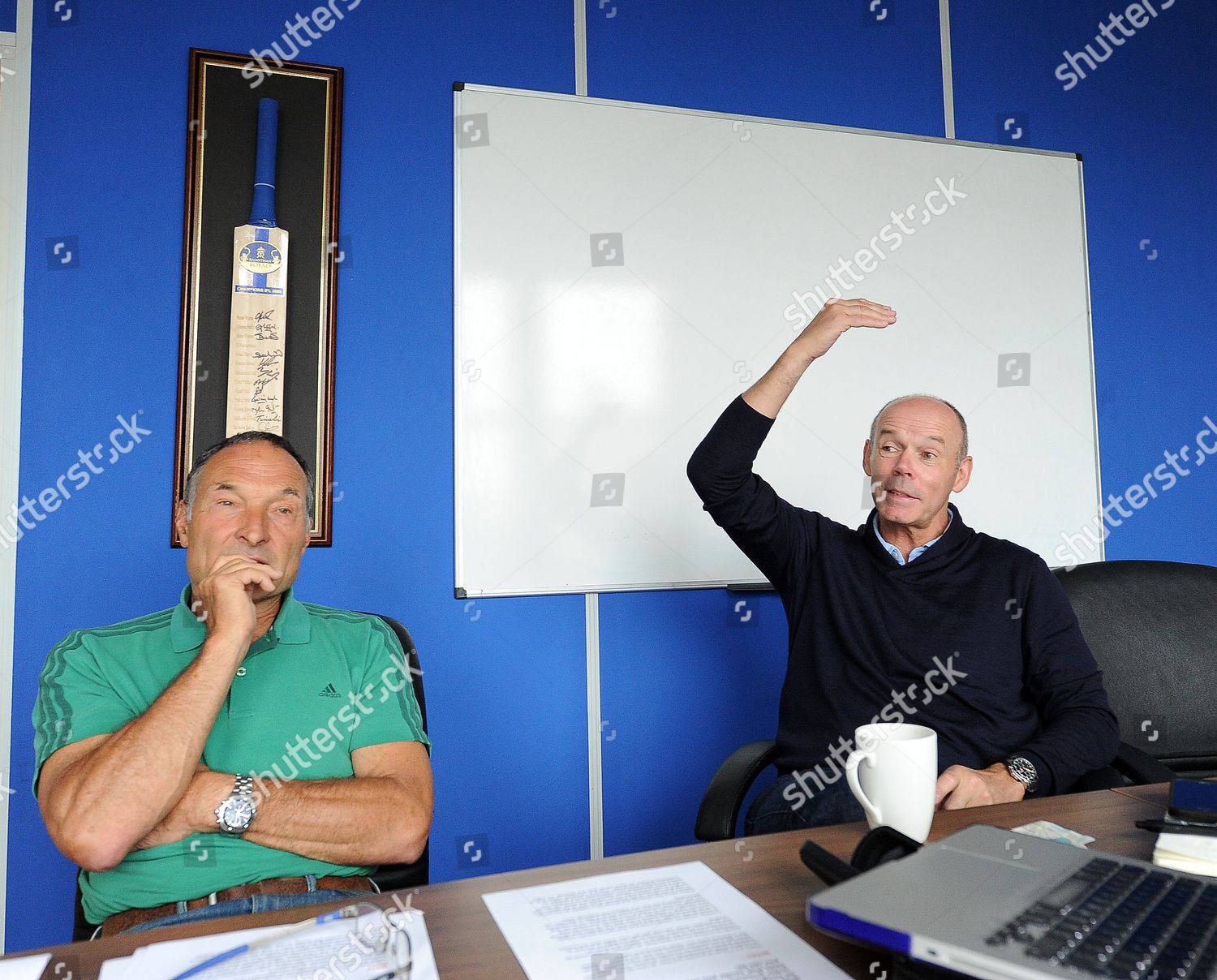 Sir Clive Woodward Dave Alred Discuss Editorial Stock Photo - Stock ...