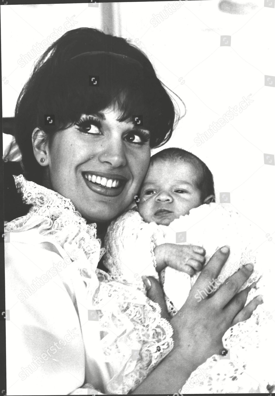 Actress Yvonne Romain Her Baby Box Editorial Stock Photo - Stock Image ...