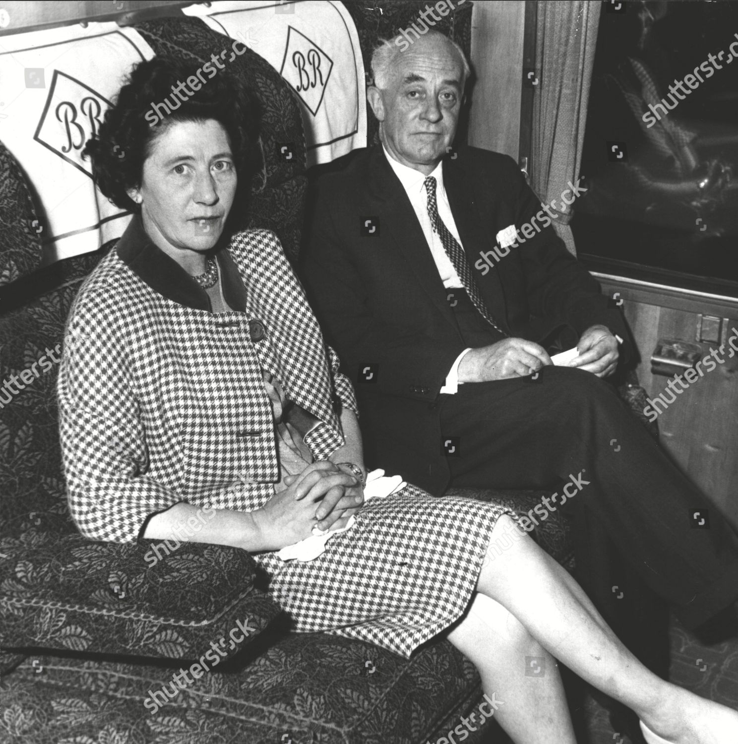 Mr Walter Plumb His Wife Peggy Editorial Stock Photo - Stock Image ...