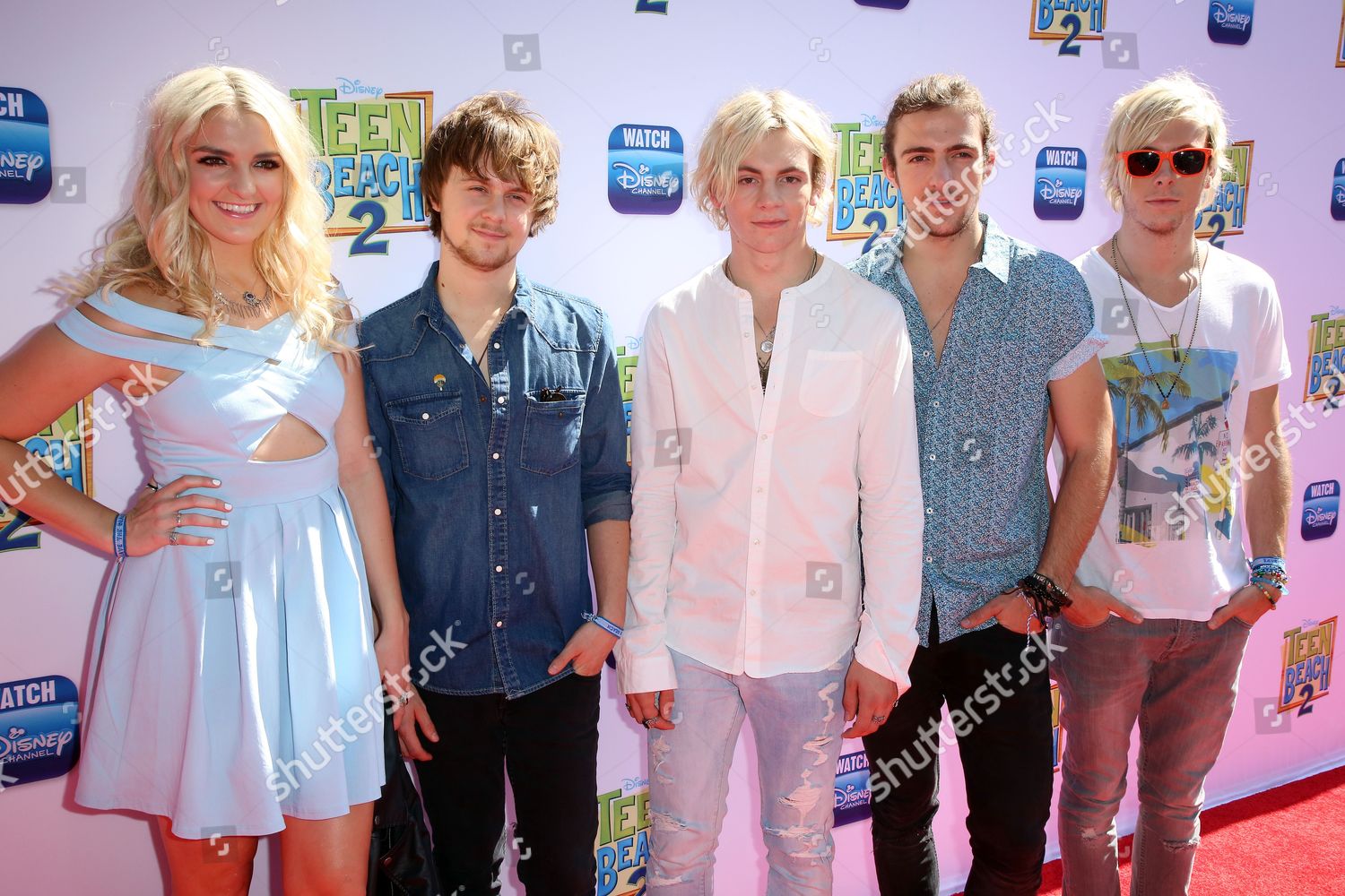 R5 Rydel Lynch Ellington Ratliff Ross Editorial Stock Photo - Stock ...