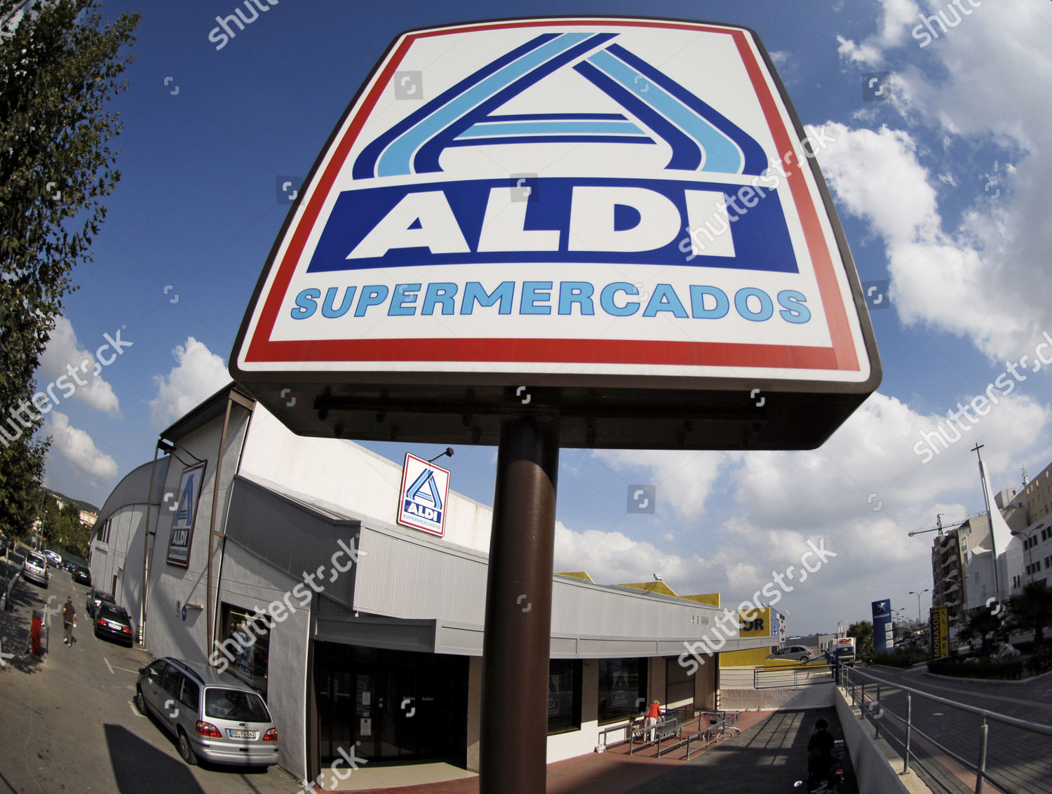 Exterior Aldi Supermarkt Spain Europe Editorial Stock Photo - Stock ...