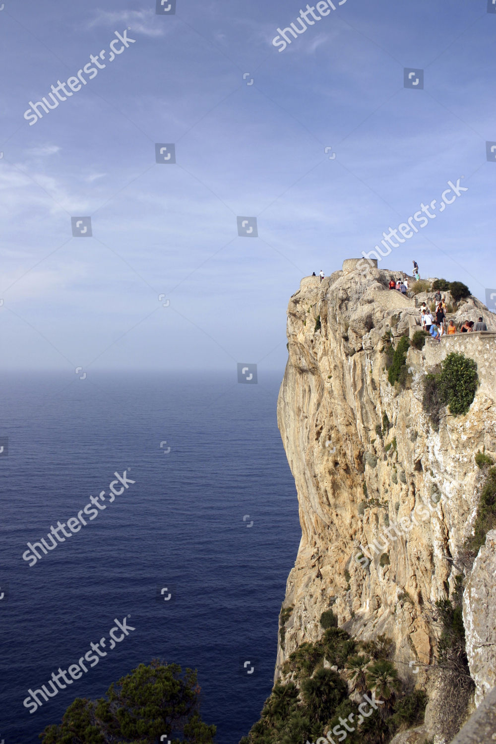 Cliff Mirador Colomer On Formentor Peninsula Editorial Stock Photo ...