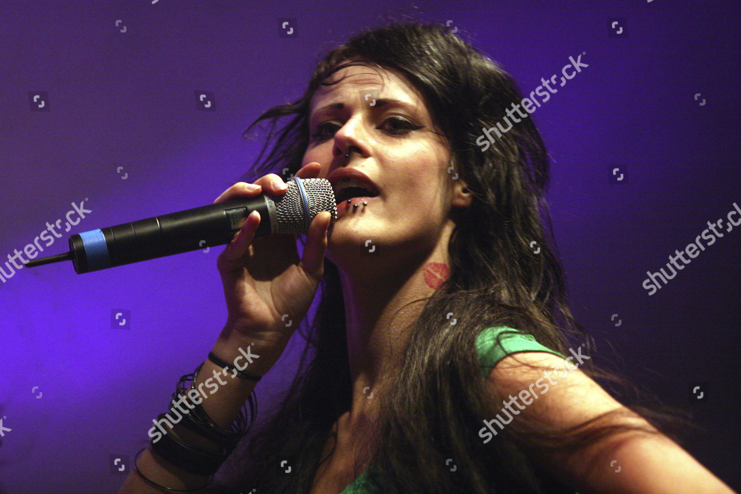 Jennifer Weist Singer Band Jennifer Rostock Editorial Stock Photo ...
