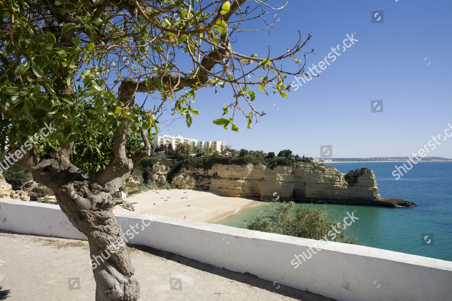 Praia Do Senhora Da Rocha Armacao Editorial Stock Photo - Stock Image ...
