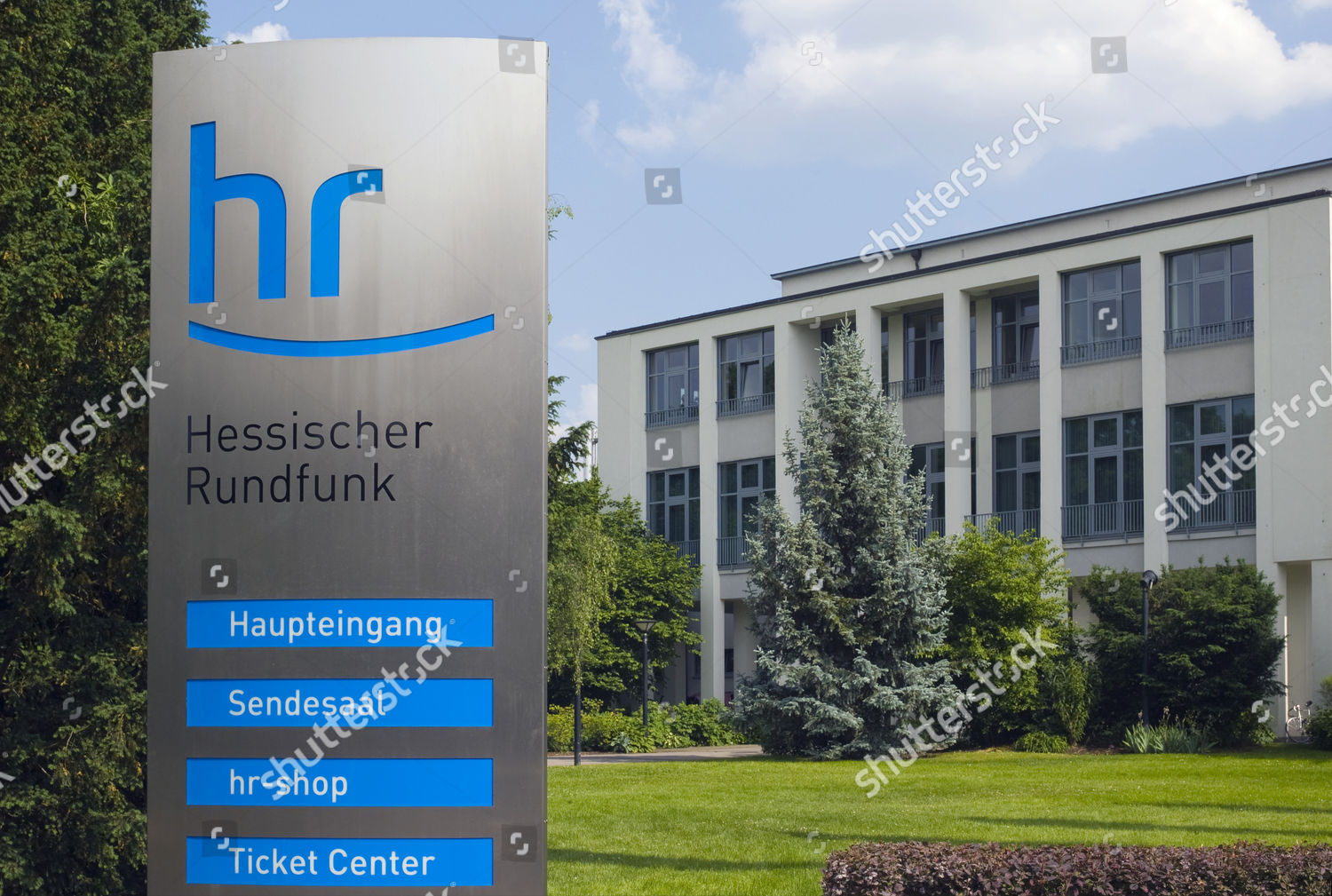 Hessischer Rundfunk Radio Television Station Member Editorial Stock ...