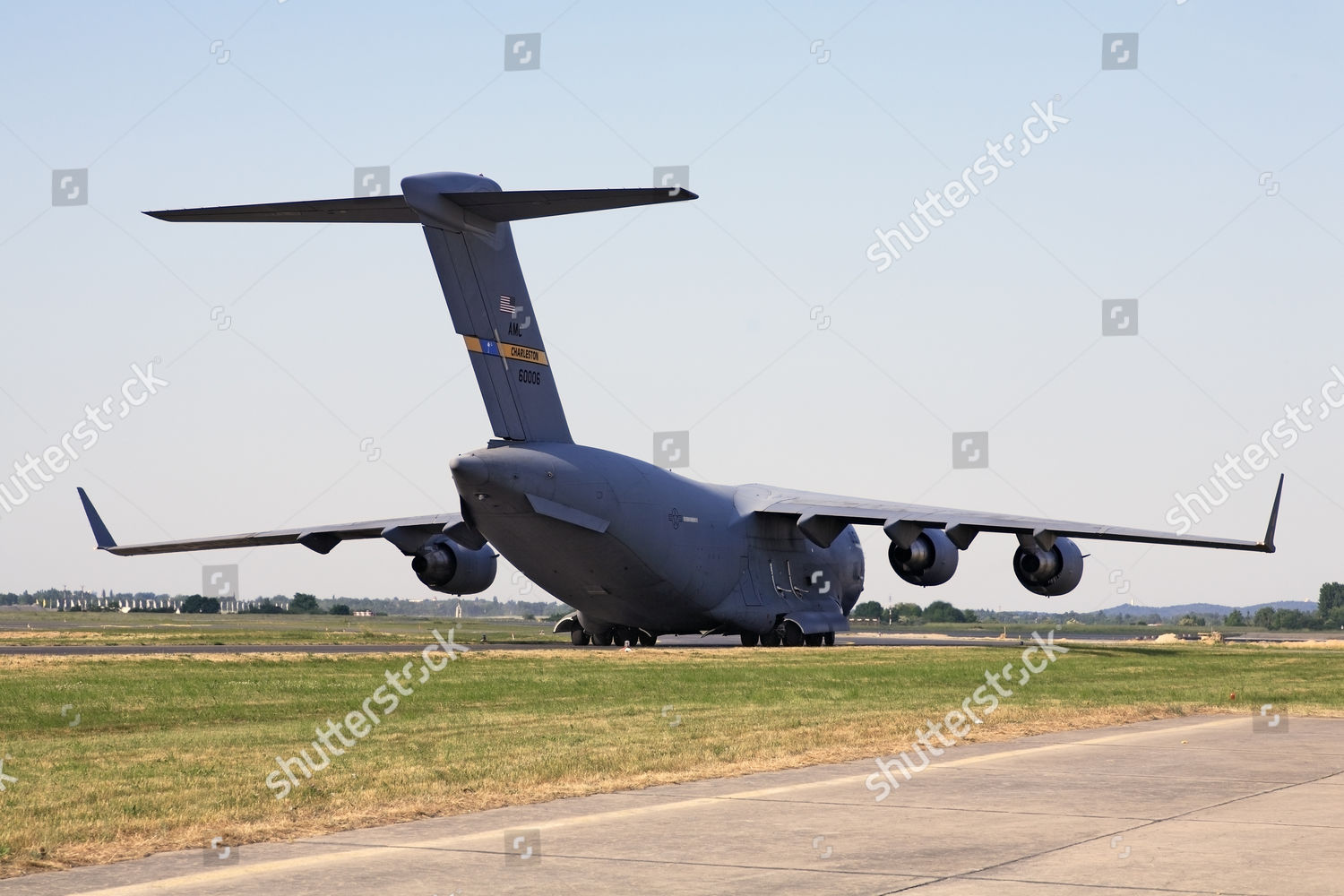 Lockheed C5 Galaxy Cargo Plane Us Editorial Stock Photo - Stock Image ...