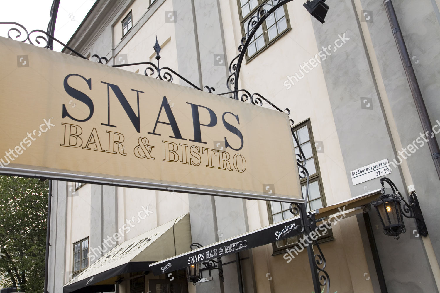Snaps Bar Bistro Sign Entrance Beer Editorial Stock Photo - Stock Image ...