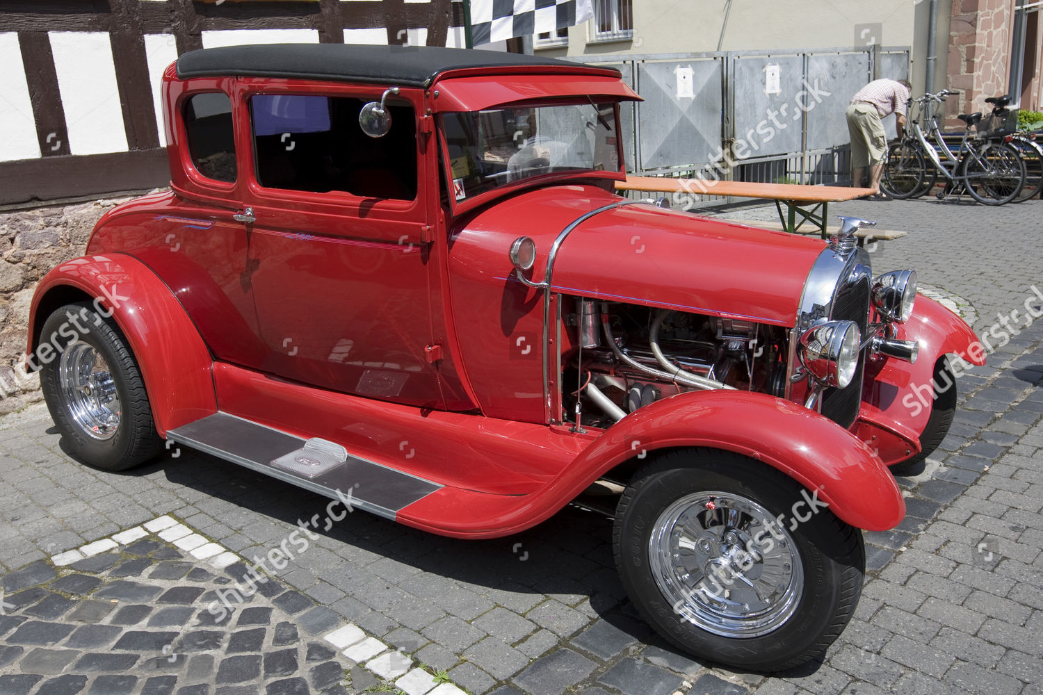 Modified Ford Type Hot Rod Dreieich Editorial Stock Photo - Stock Image ...