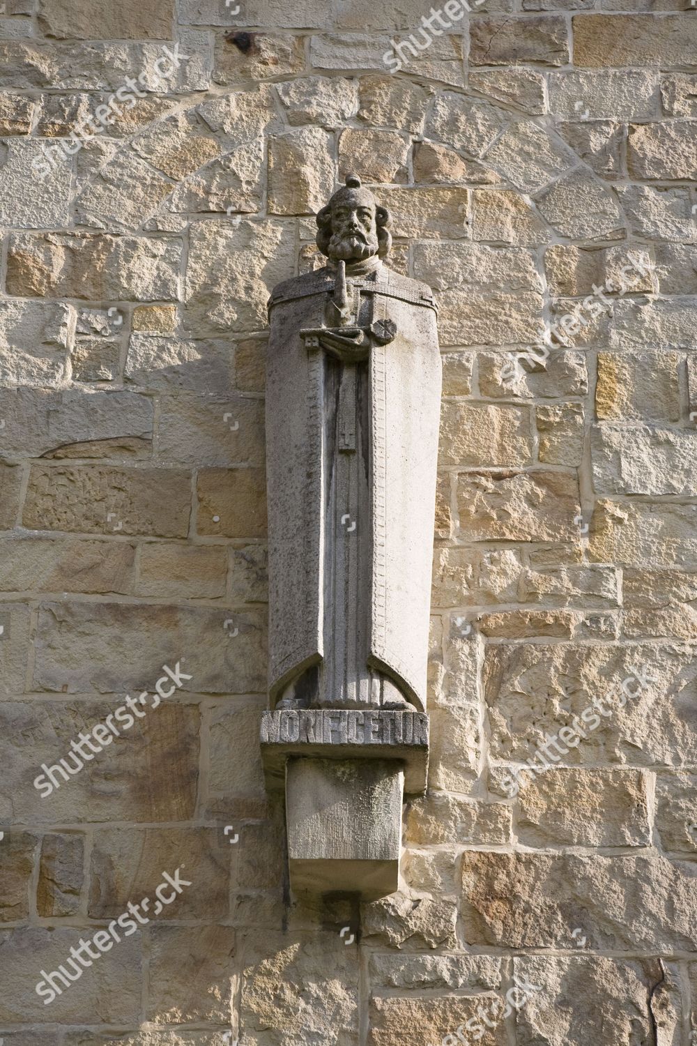 St Peter Key Wall Statue Gerleve Editorial Stock Photo - Stock Image ...