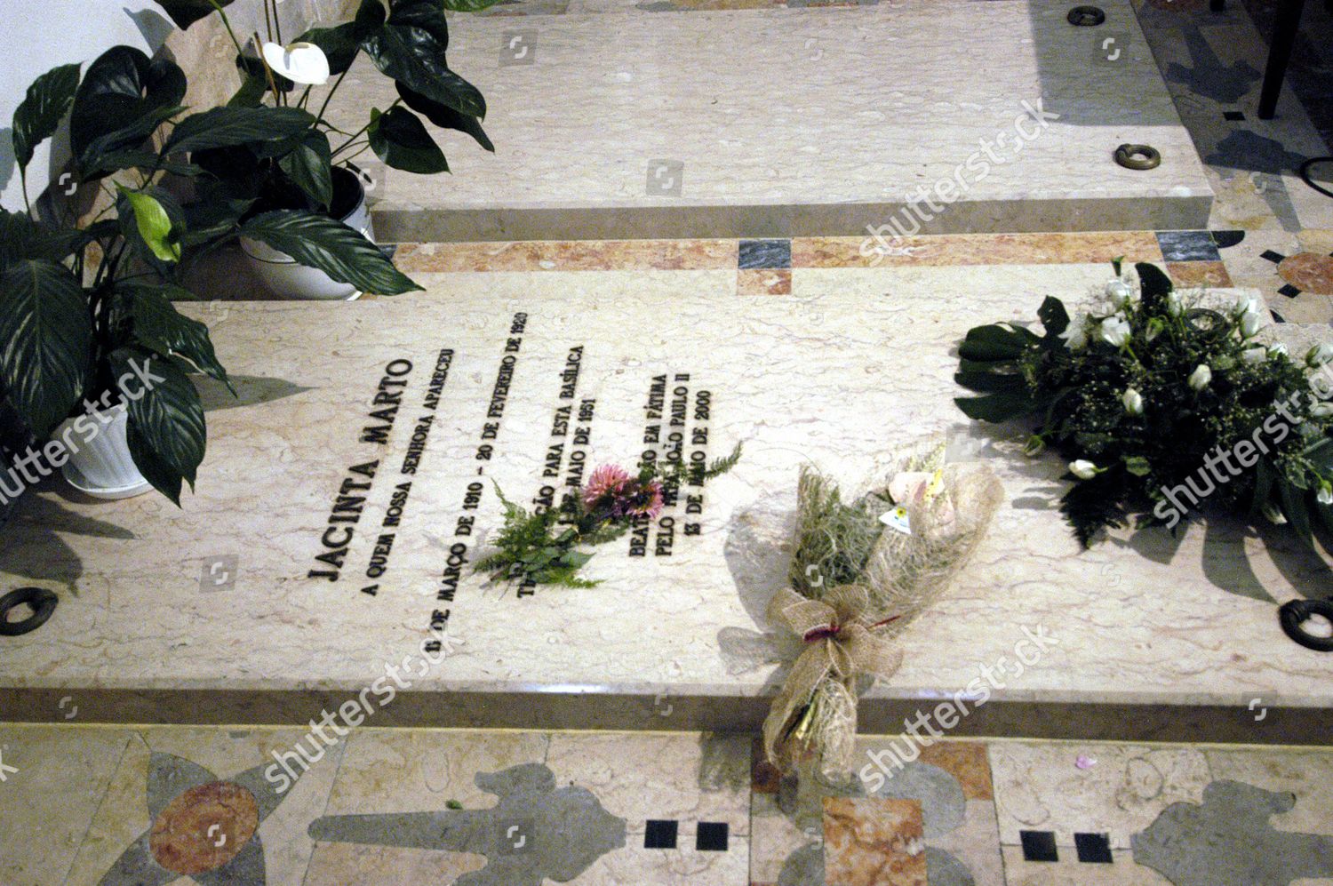 Tomb Beatified Shepherdess Jacinta Marto She Editorial Stock Photo ...