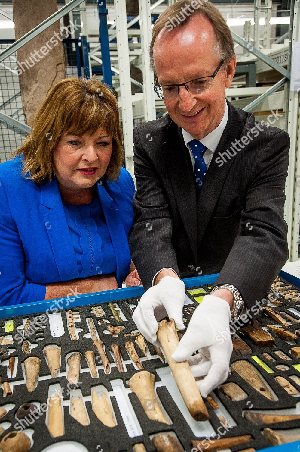 Fiona Hyslop Museum Director Gordon Rintoul Editorial Stock Photo ...