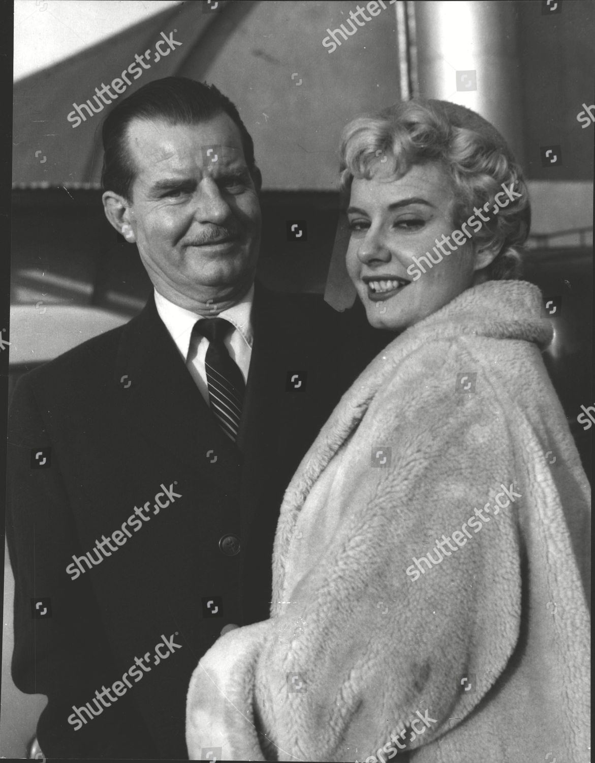 Betty Bartley American Actress Her Husband Editorial Stock Photo ...