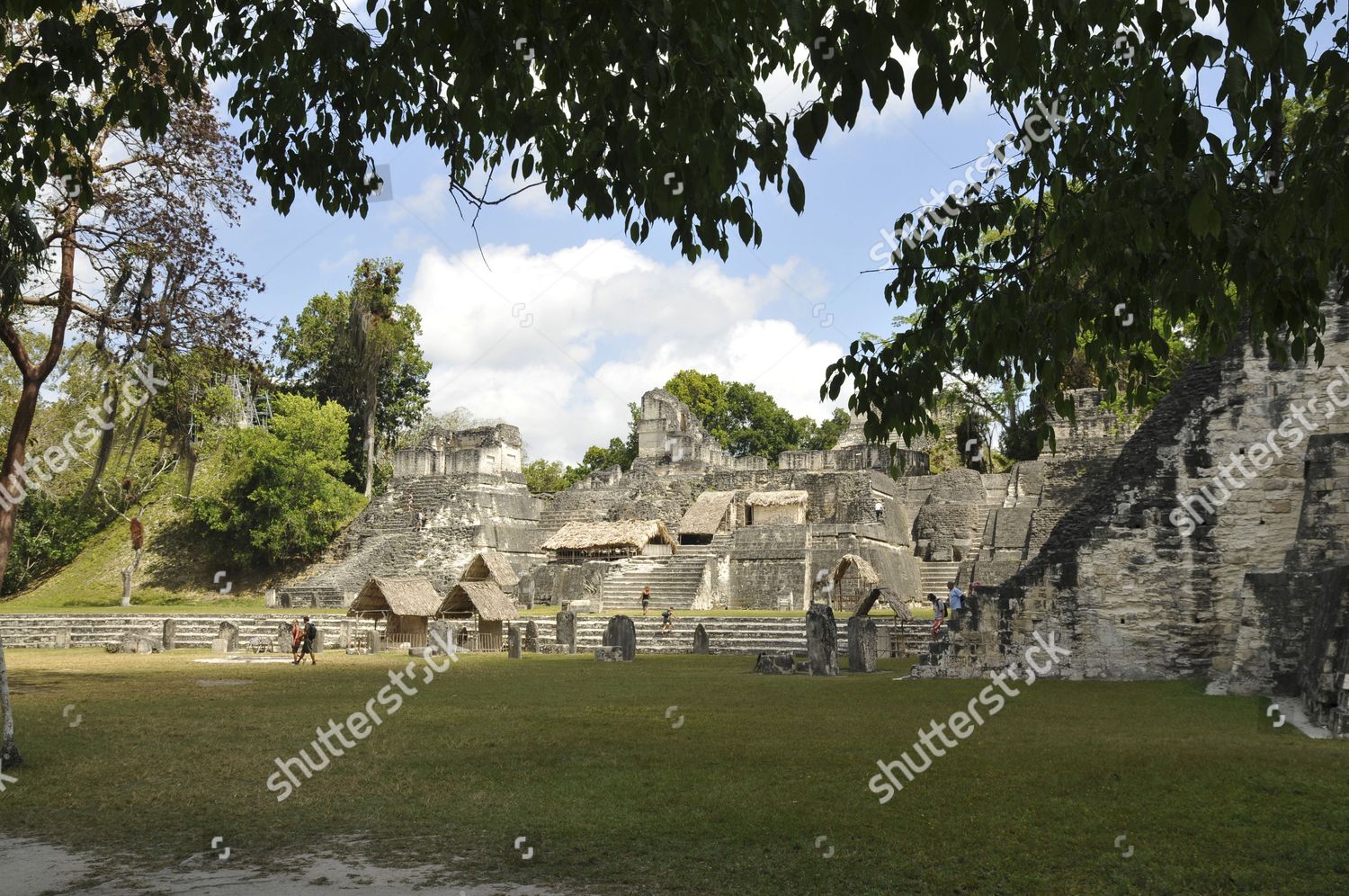 North Acropolis Plaza Mayor Mayan Ruins Editorial Stock Photo - Stock ...